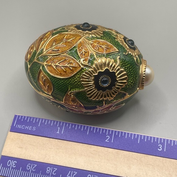 Edgar Berebi | Jewelry | Vtg Edgar Berebi Birth Of Spring Egg And ...